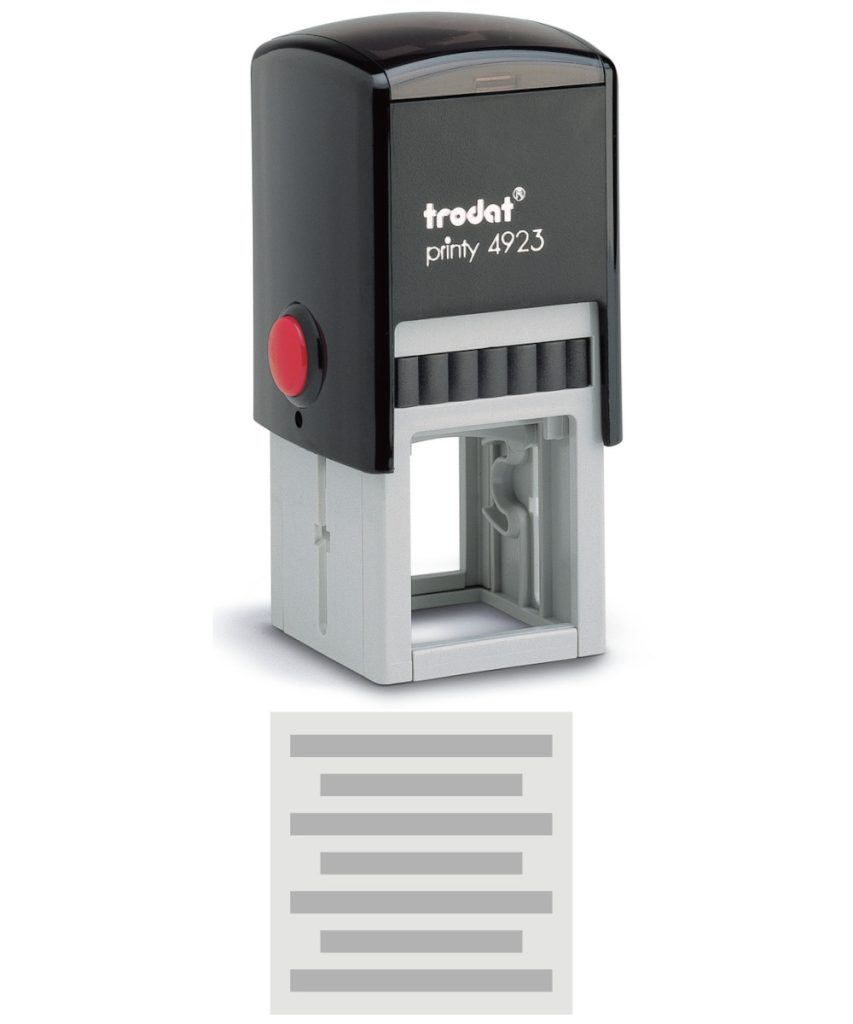 Trodat Printy 4923 – 7 Lines (30×30mm) - MCStamps